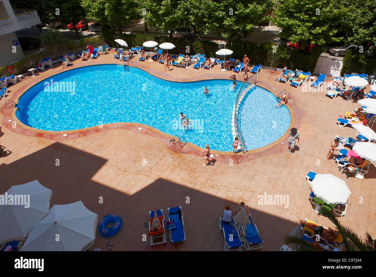 Hotel swimming pool spain hi-res stock photography and images - Alamy