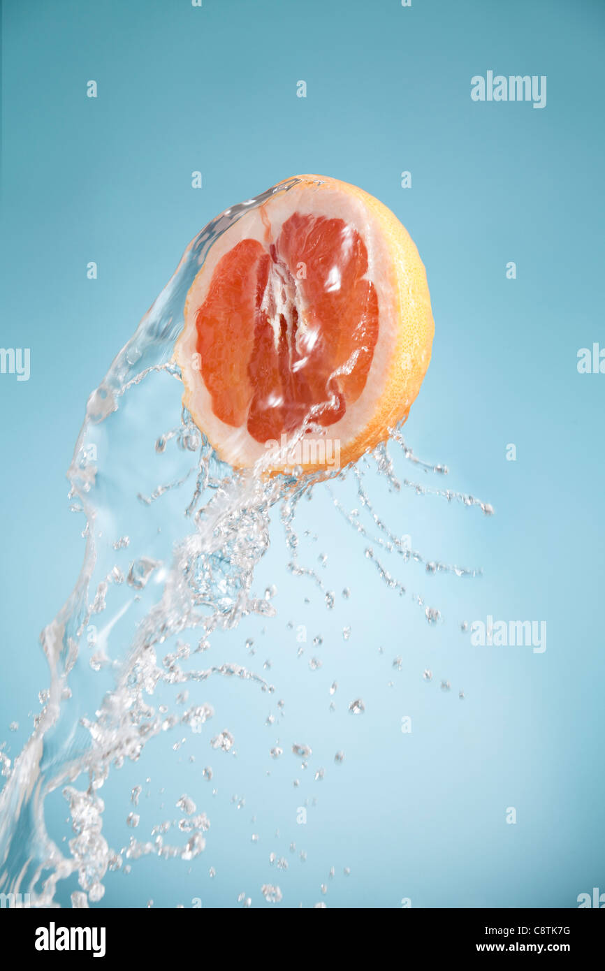 Fruit Splashing In Water Stock Photo - Alamy