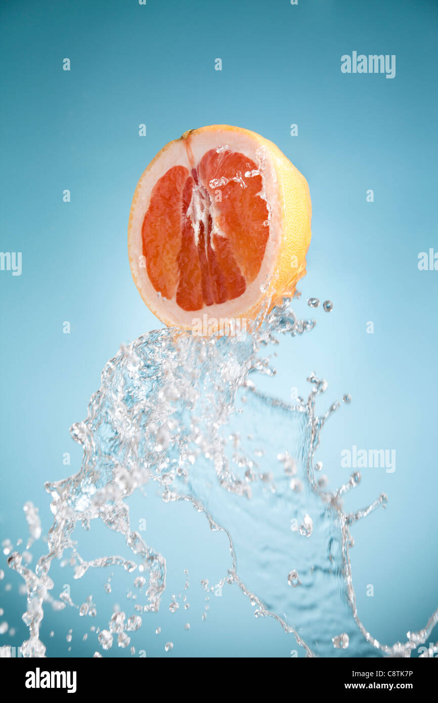 Fruit Splashing In Water Stock Photo - Alamy