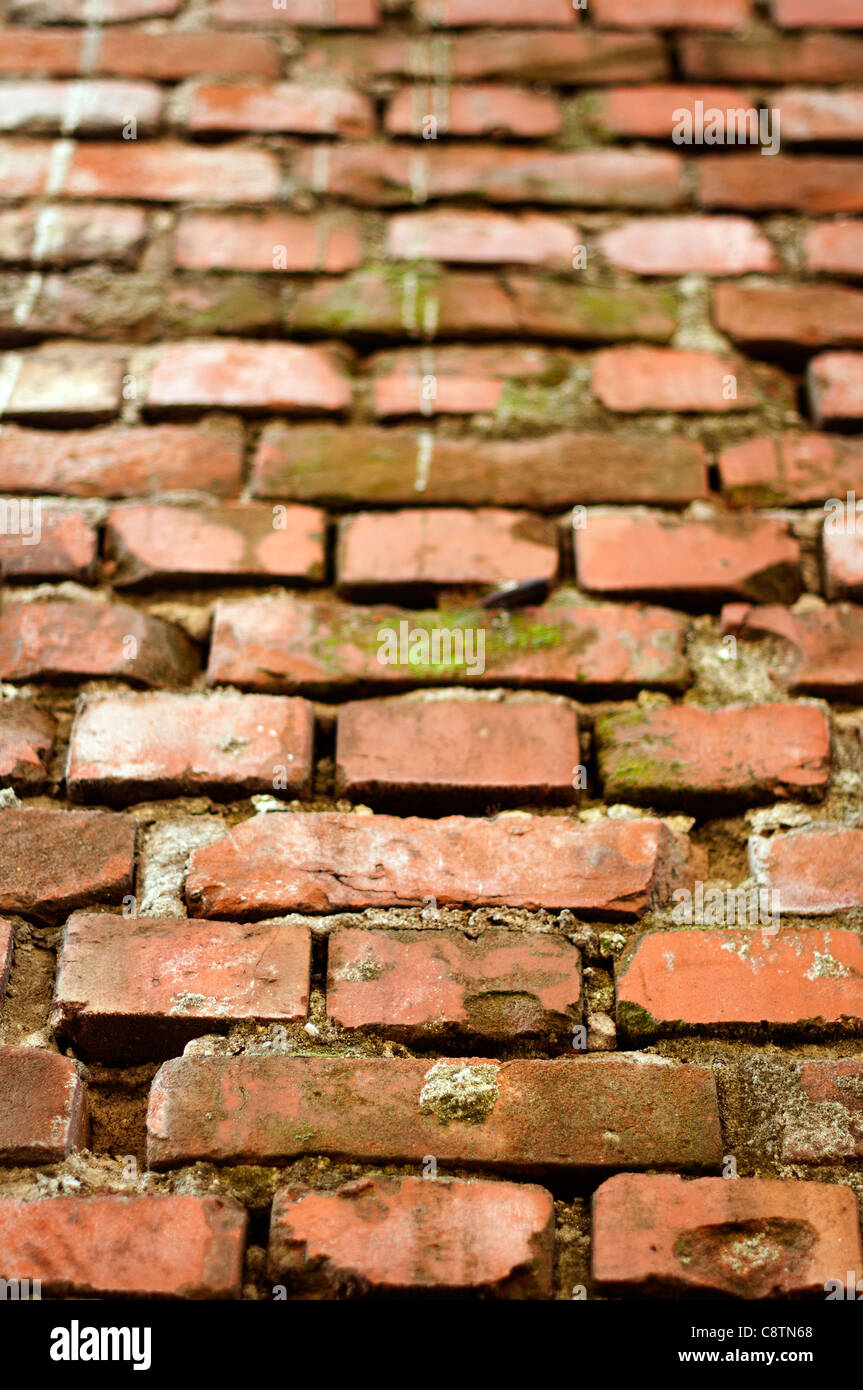 Old brick wall. Close up Stock Photo - Alamy