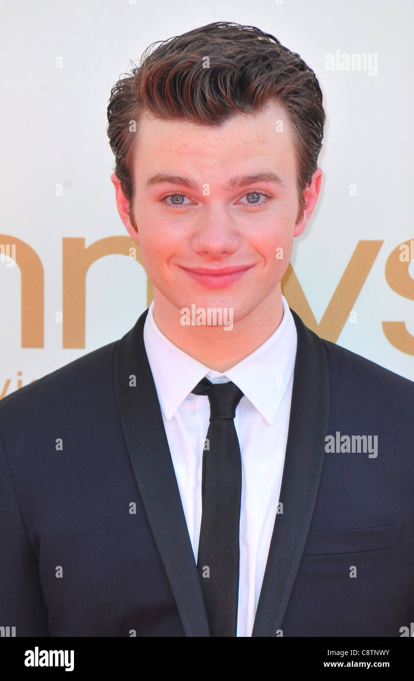 Chris Colfer at arrivals for The 63rd Primetime Emmy Awards - ARRIVALS ...