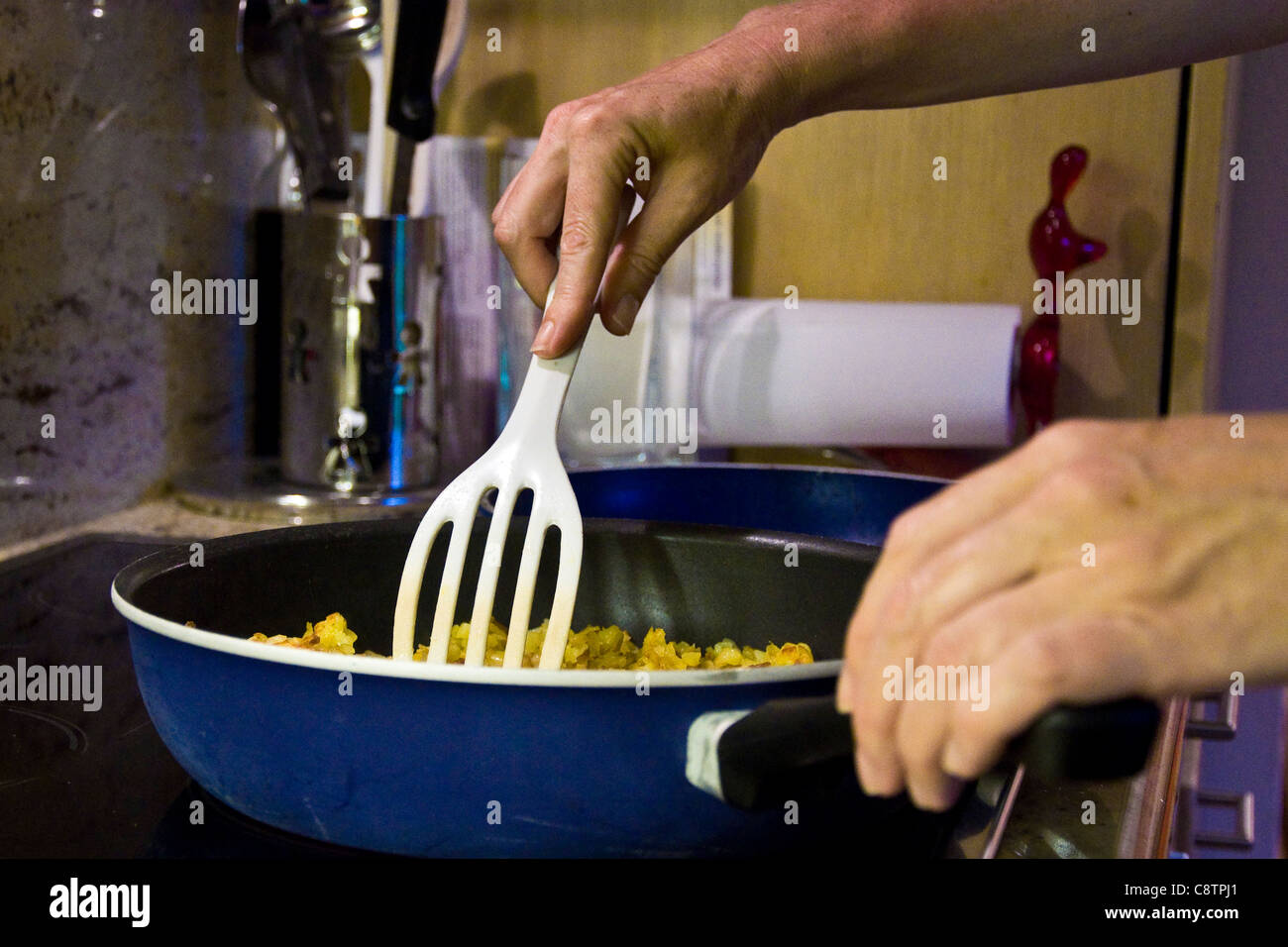 Rosti, Traditional Swiss food Stock Photo - Alamy