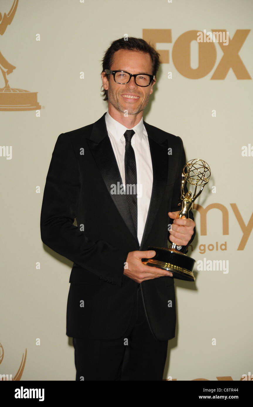 Guy Pearce in the press room for The 63rd Primetime Emmy Awards - PRESS ...