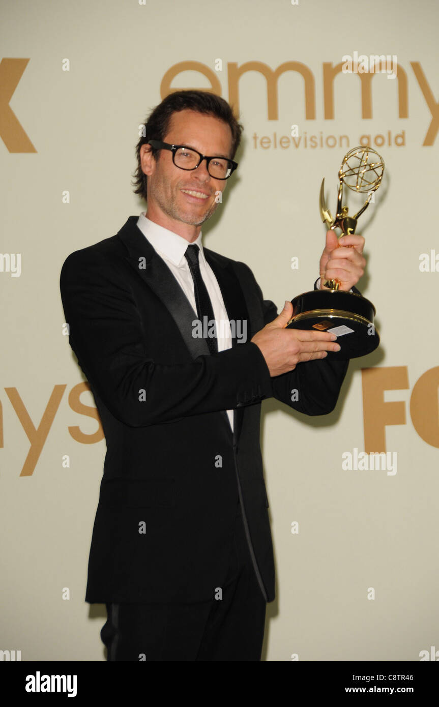 Guy Pearce in the press room for The 63rd Primetime Emmy Awards - PRESS ...