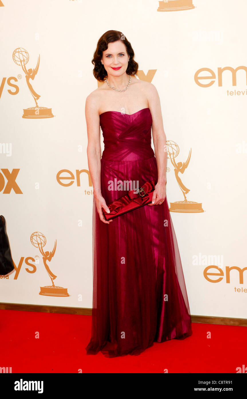 Elizabeth McGovern at arrivals for The 63rd Primetime Emmy Awards ...
