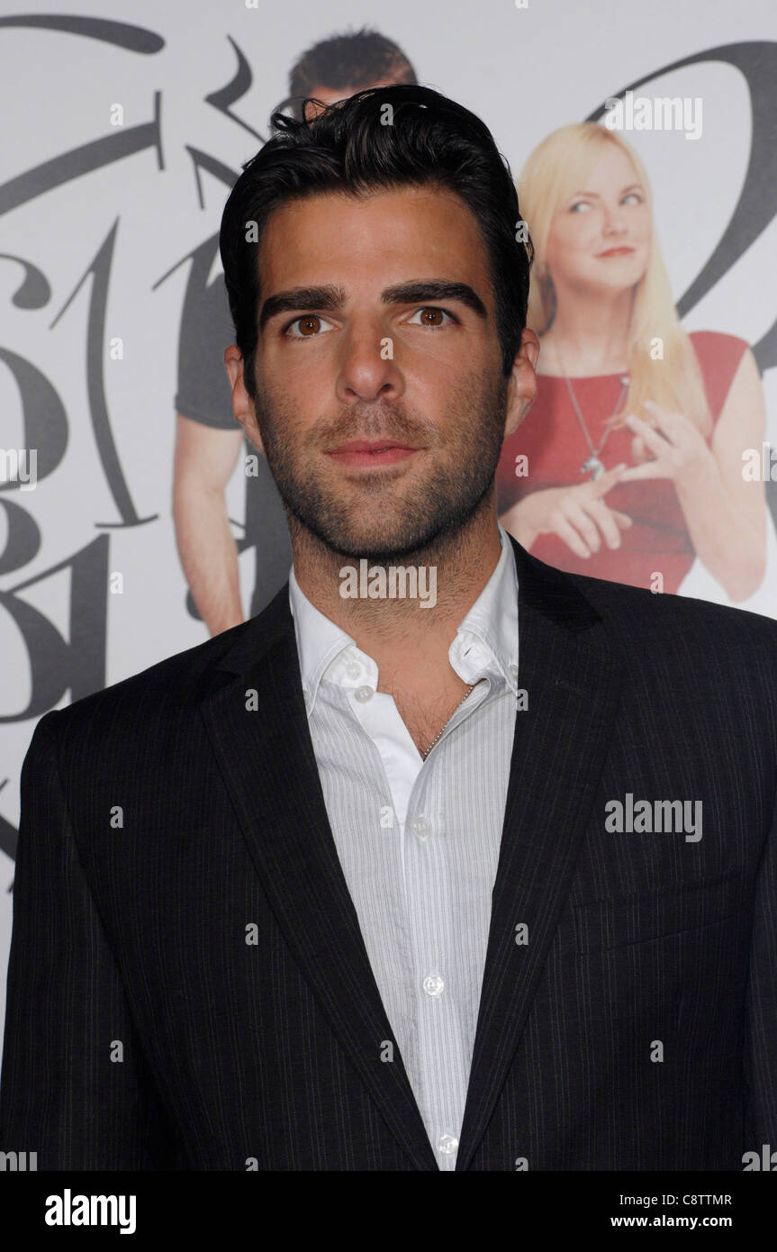 Zach Quinto at arrivals for WHAT’S YOUR NUMBER? Premiere, Regency ...