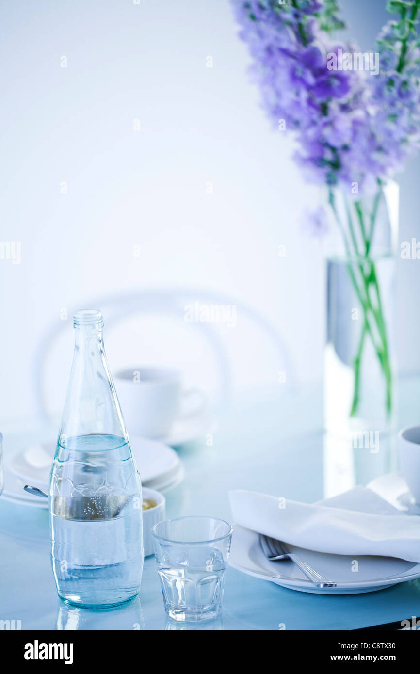 Flowers With Food Stock Photo - Alamy