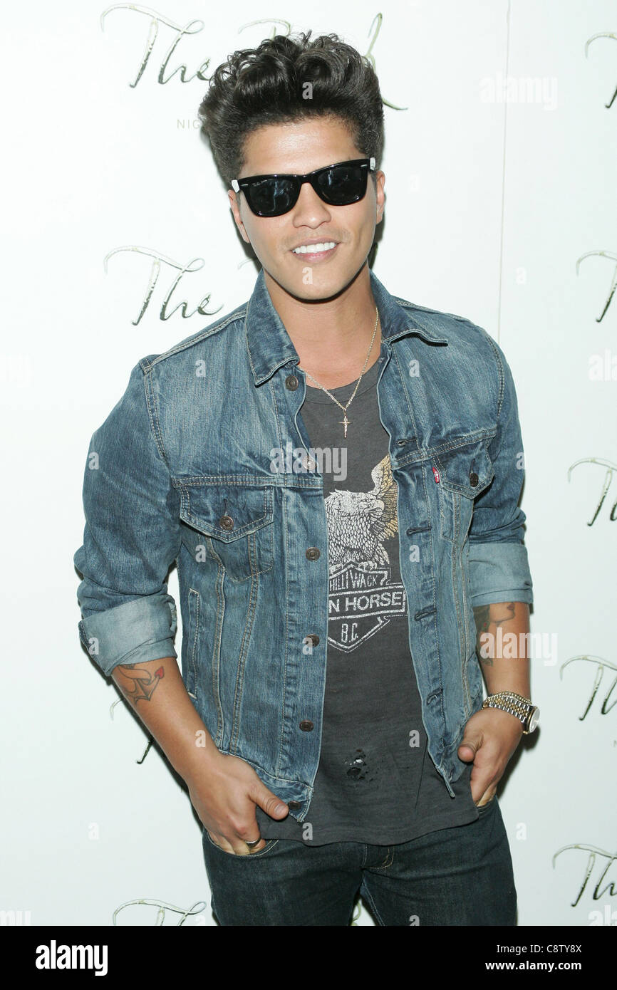 Bruno Mars on stage for Bruno Mars Concert at The Bank, The Bank ...