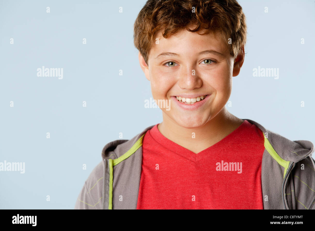 Studio portrait of boy Stock Photo - Alamy