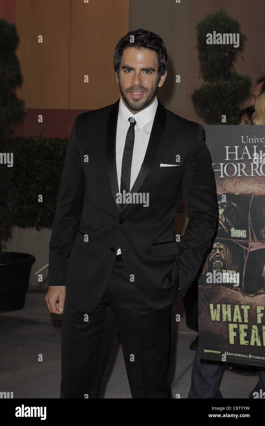 Eli Roth at arrivals for 2011 Eyegore Awards, Globe Theatre at ...