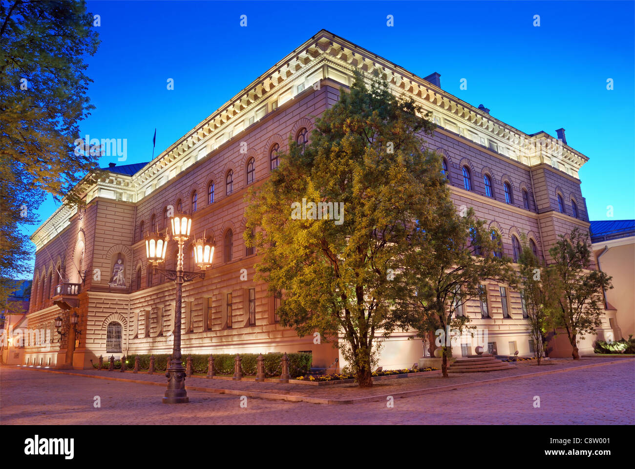 Latvia riga parliament building hi-res stock photography and images - Alamy