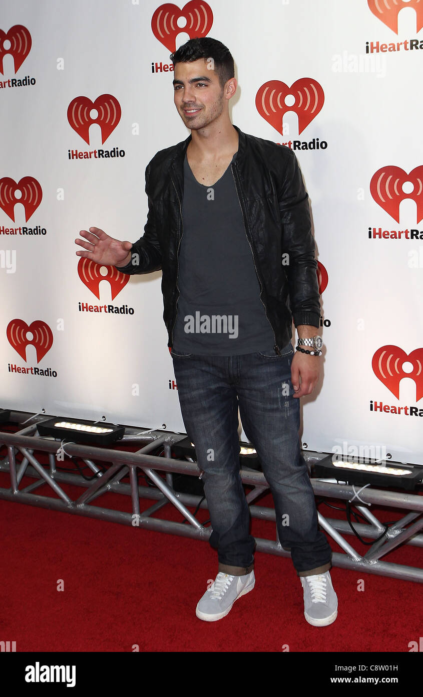 Joe Jonas at arrivals for Clear Channel Radio iHeartRadio Launch ...
