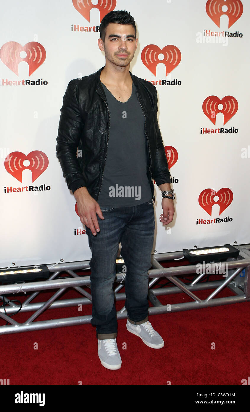 Joe Jonas at arrivals for Clear Channel Radio iHeartRadio Launch ...