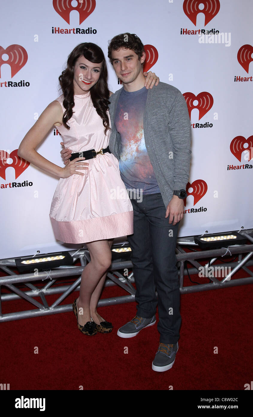 Karmin at arrivals for Clear Channel Radio iHeartRadio Launch Concert ...
