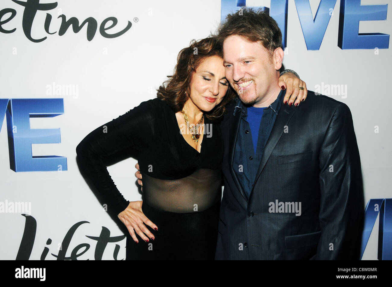 Kathy Najimy, Danny Finnerty at arrivals for Premiere of Lifetime Movie ...