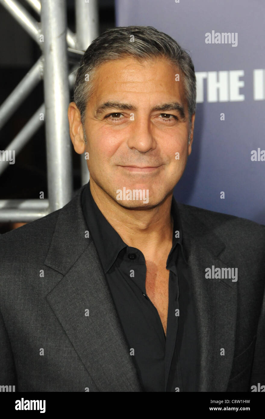 George Clooney at arrivals for THE IDES OF MARCH Screening, Samuel ...