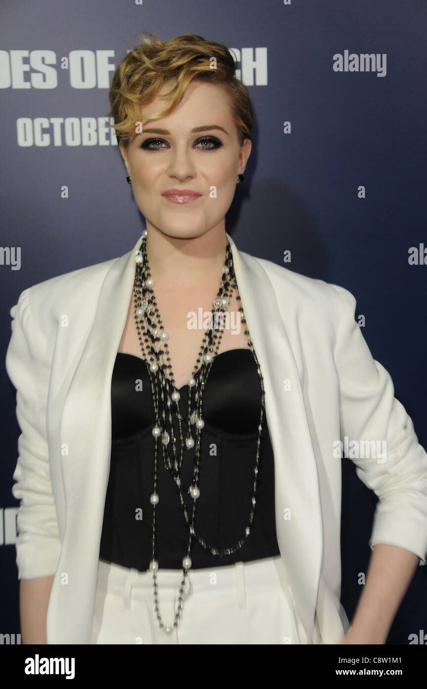 Evan Rachel Wood (wearing a Neil Lane necklace) at arrivals for THE ...