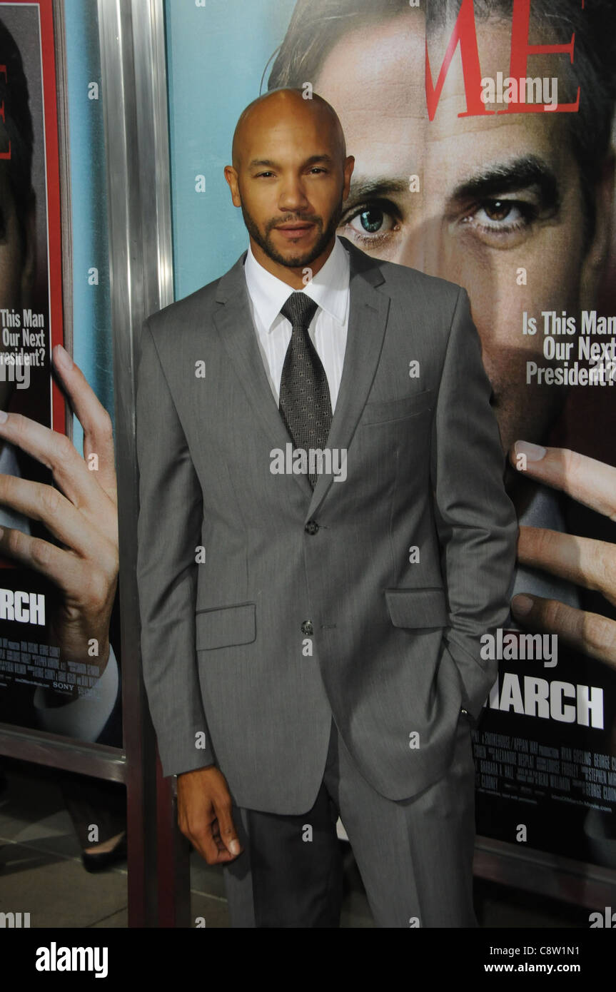 Stephan Bishop at arrivals for THE IDES OF MARCH Screening, Samuel ...