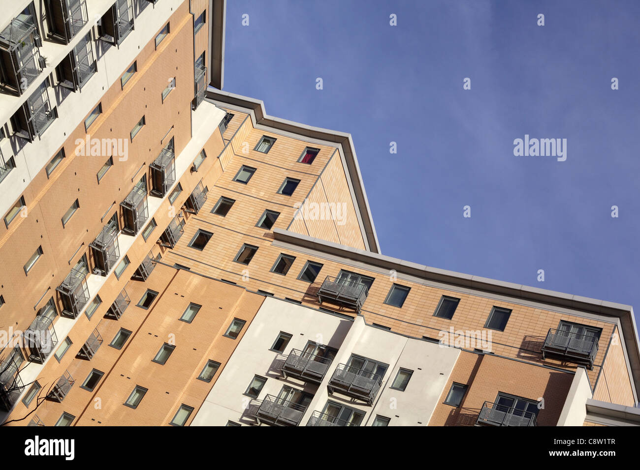 Tower block, Leeds, West Yorkshire, UK, January 2011 Stock Photo - Alamy