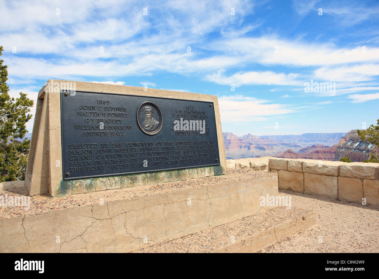 Powell Point in the Grand Canyon National Park Stock Photo - Alamy