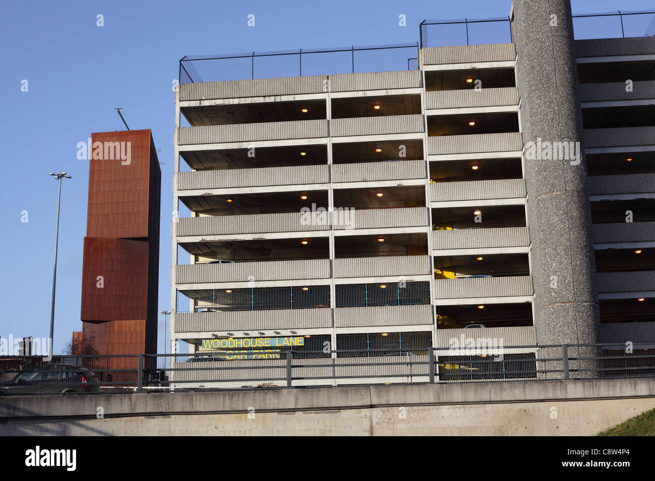 Multi storey car park leeds hi-res stock photography and images - Alamy