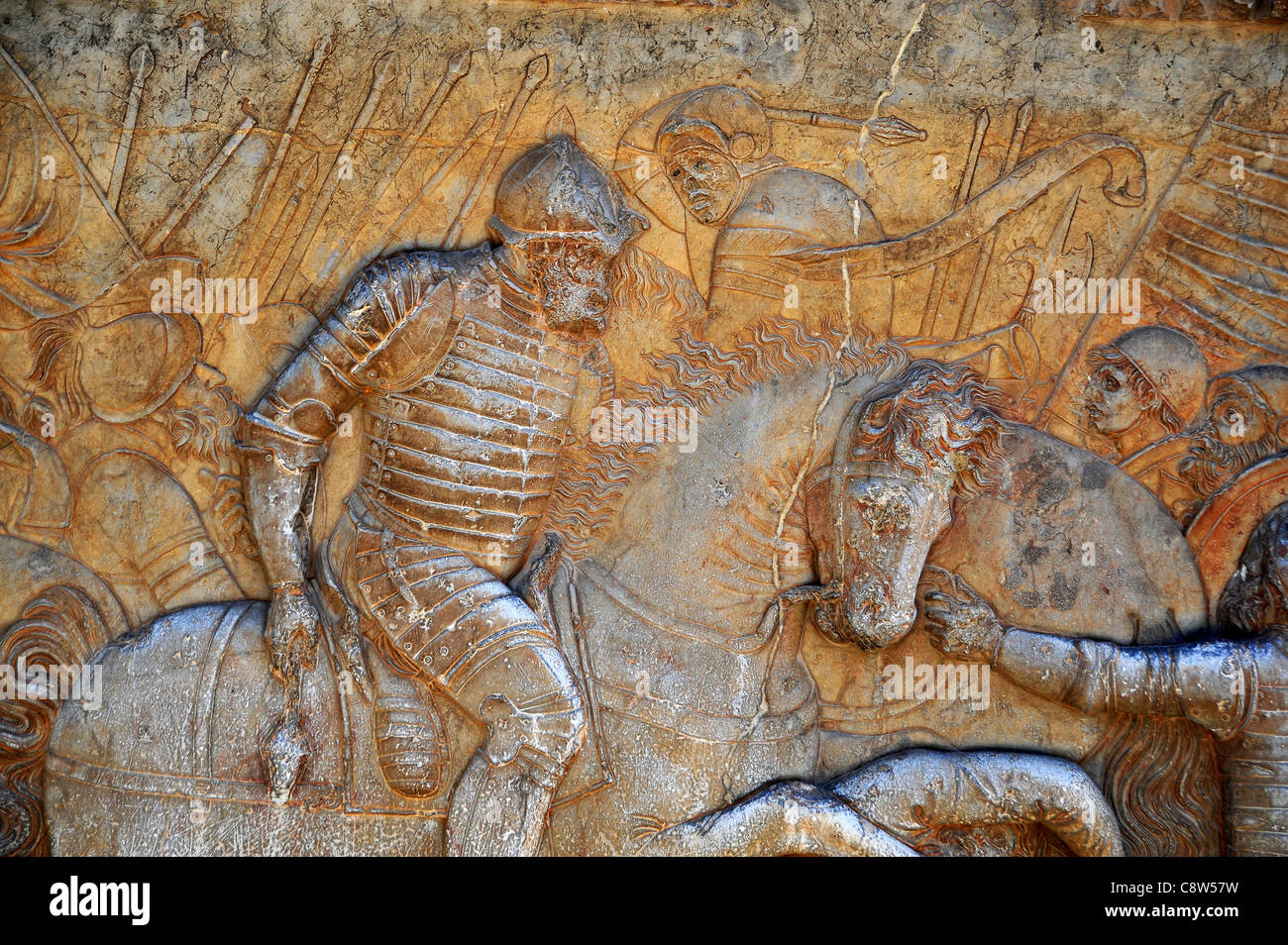 Battle Scene Carving High Resolution Stock Photography and Images - Alamy