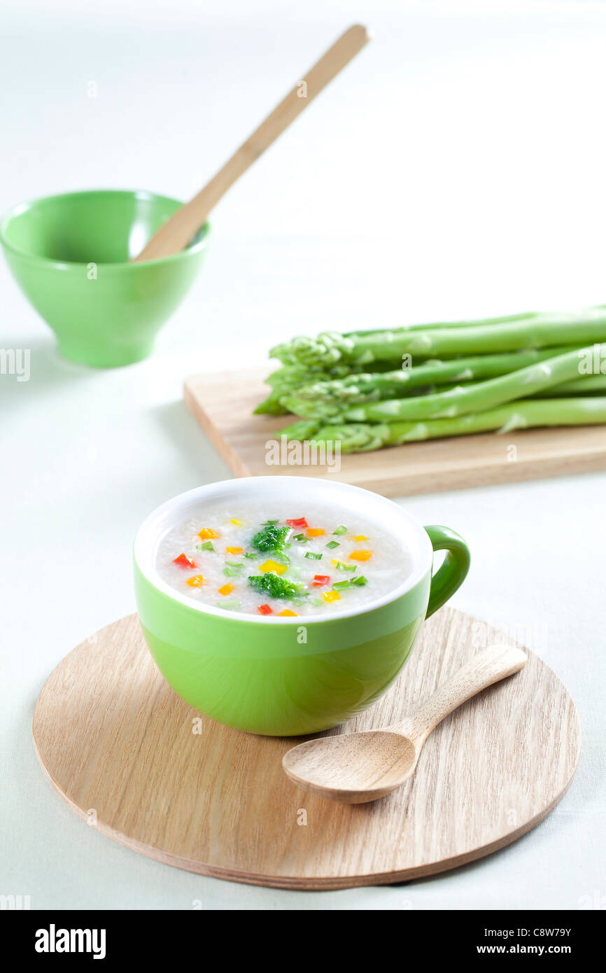 Organic Food In A Cup Stock Photo - Alamy