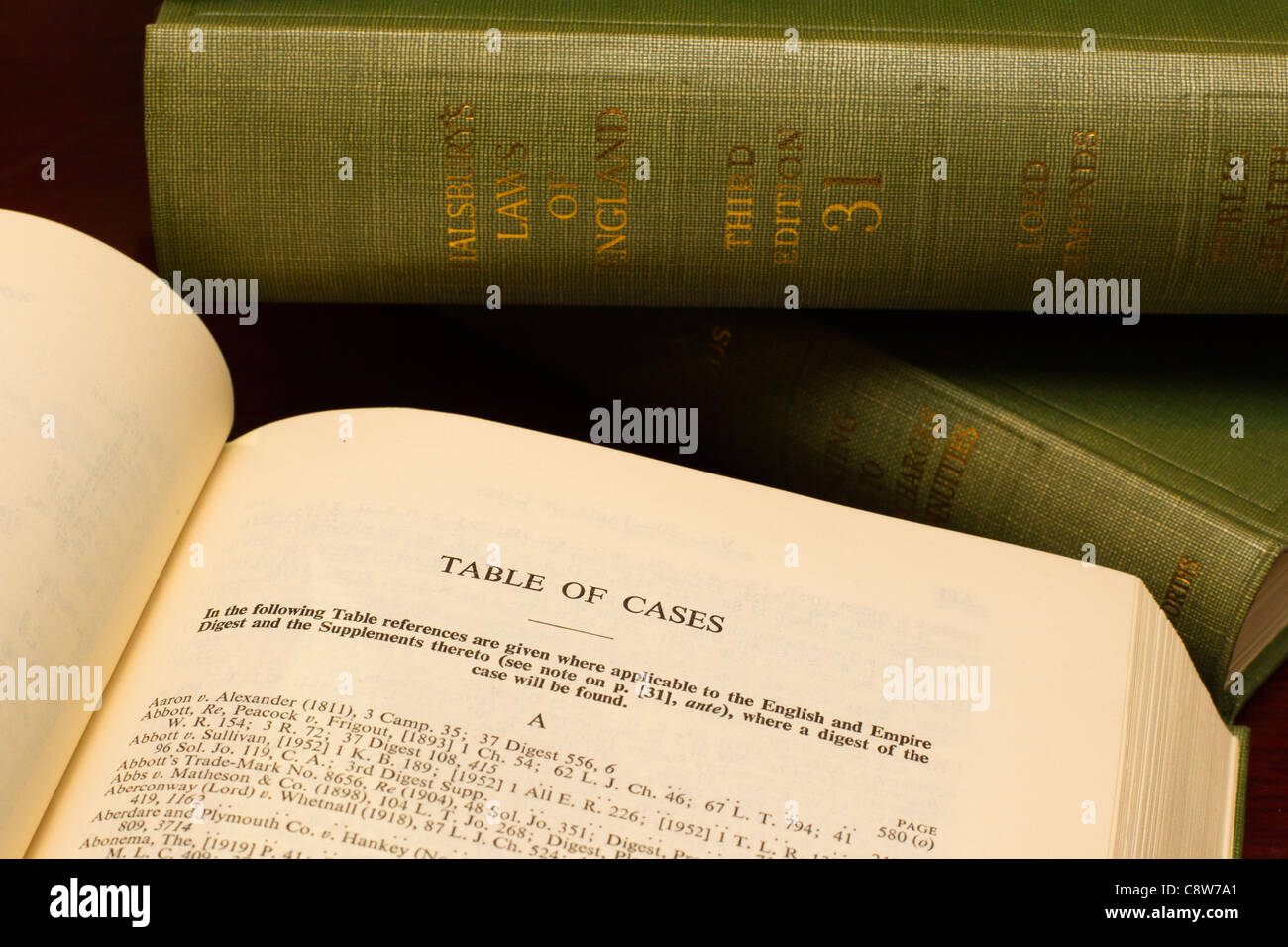 Halsbury's laws of england hi-res stock photography and images - Alamy