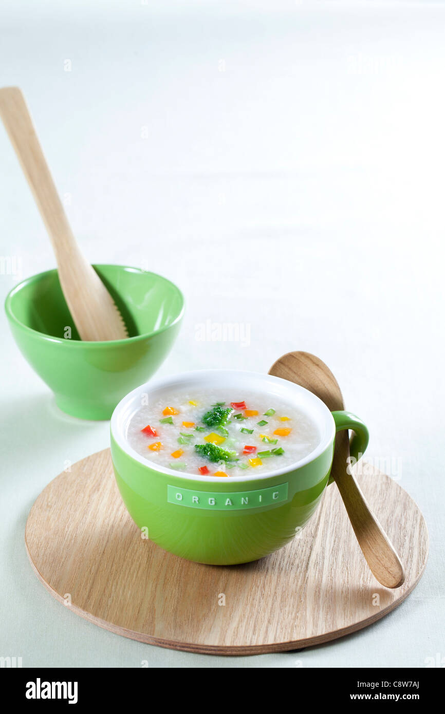 Organic Food In A Cup Stock Photo - Alamy