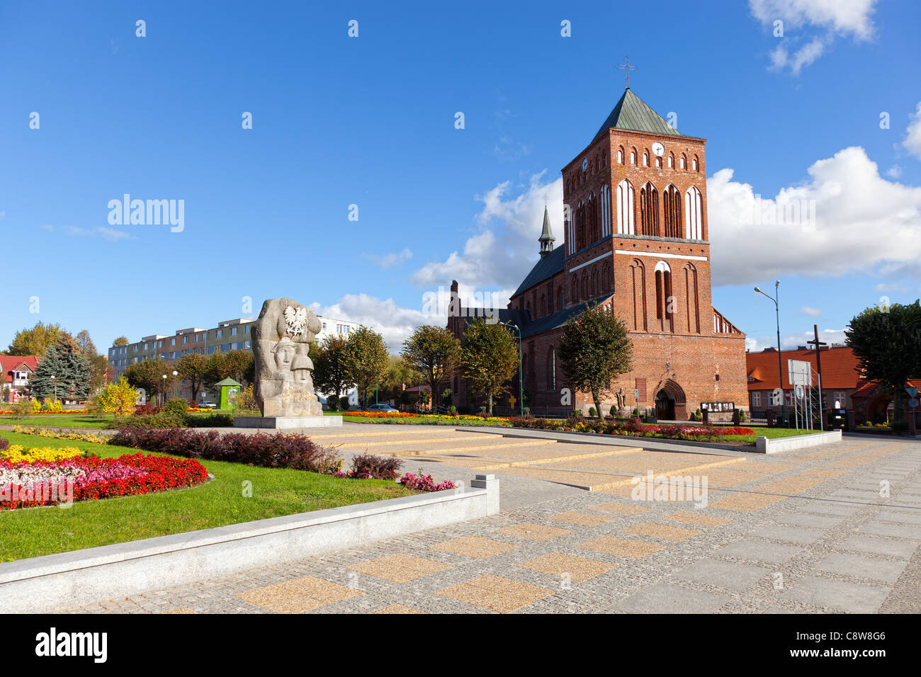 Gothic parish church of Our Lady of Perpetual Help, built in 1338 in ...