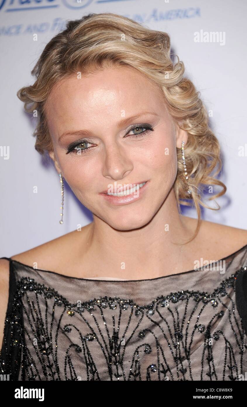 Princess Charlene at arrivals for 2011 Princess Grace Awards Gala ...