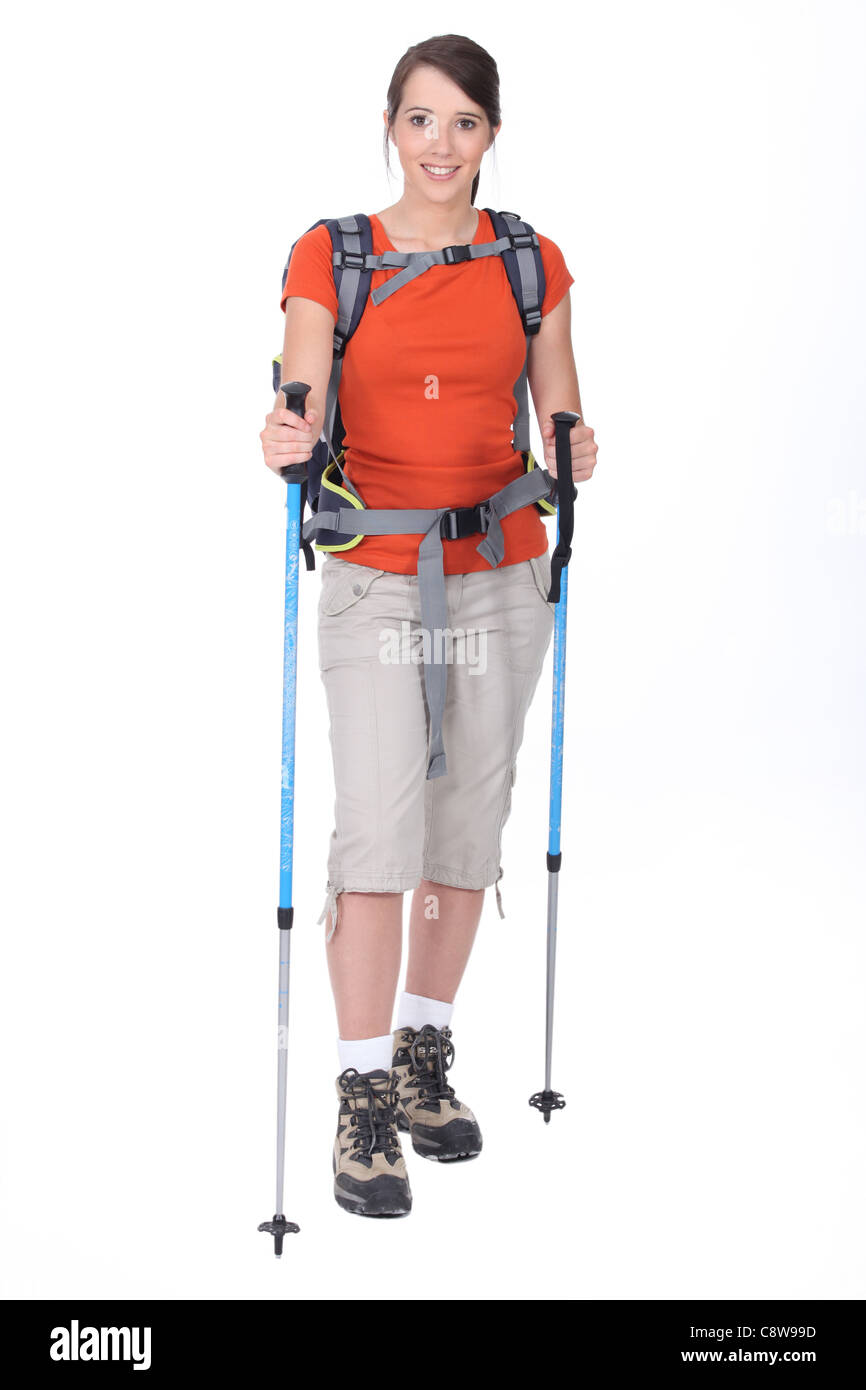 Woman rambling Cut Out Stock Images & Pictures - Alamy