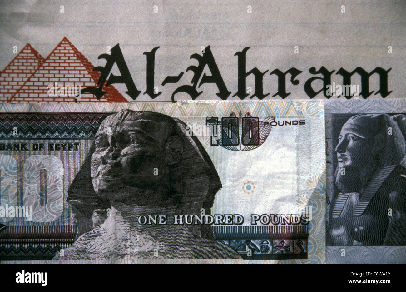 Egyptian newspaper hi-res stock photography and images - Alamy