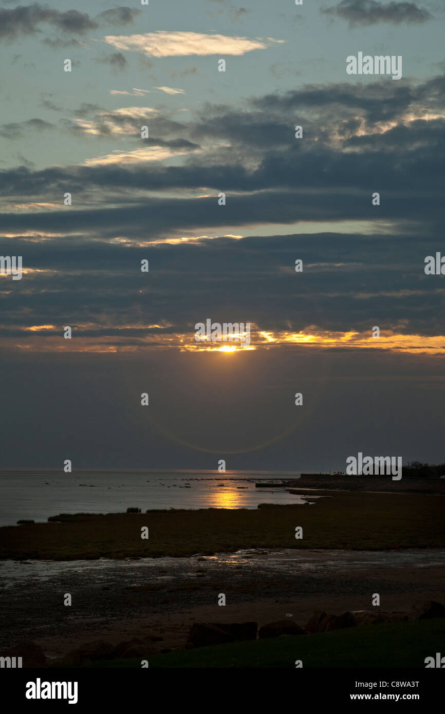 Mood colours of coastal sunset hi-res stock photography and images - Alamy