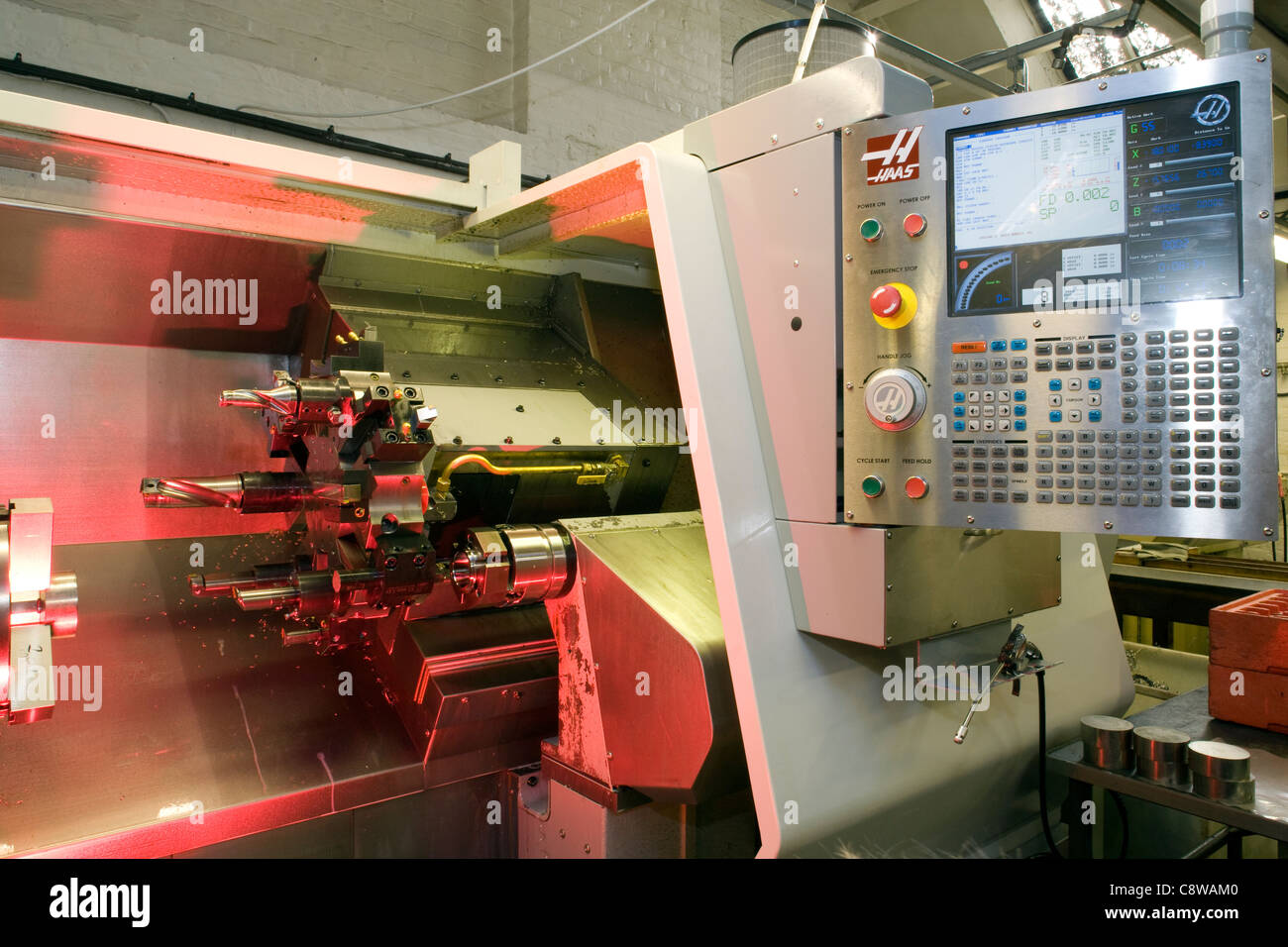 Turret lathe hi-res stock photography and images - Alamy