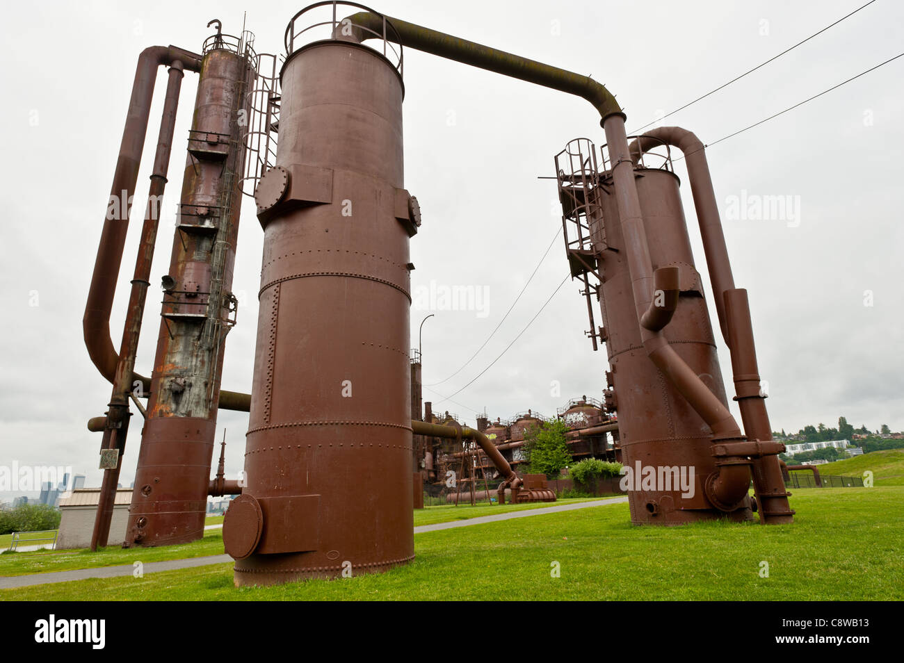 Seattle's Gas Works park Stock Photo - Alamy