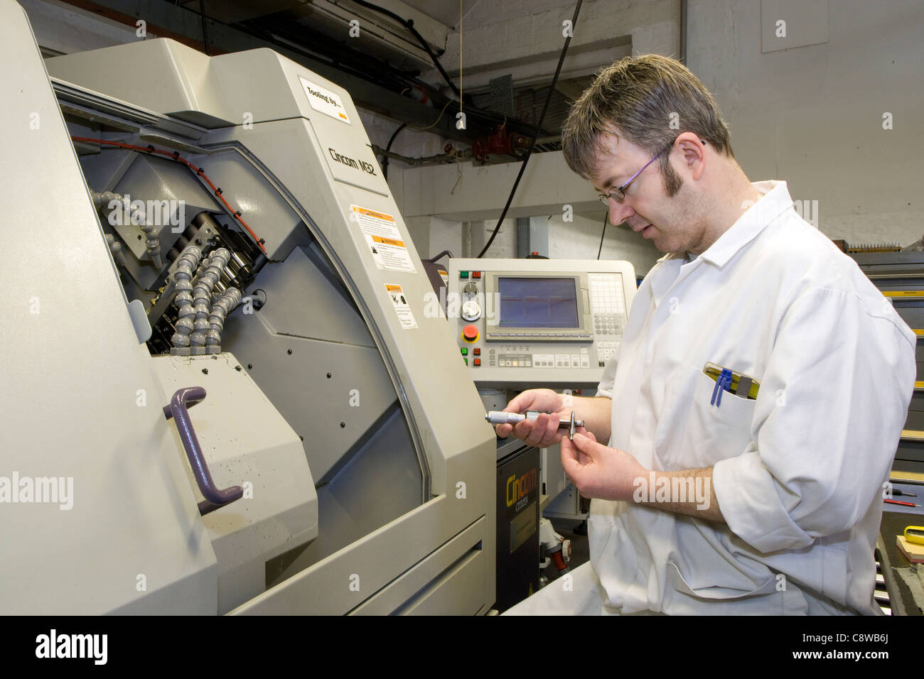 Cnc lathe hi-res stock photography and images - Alamy