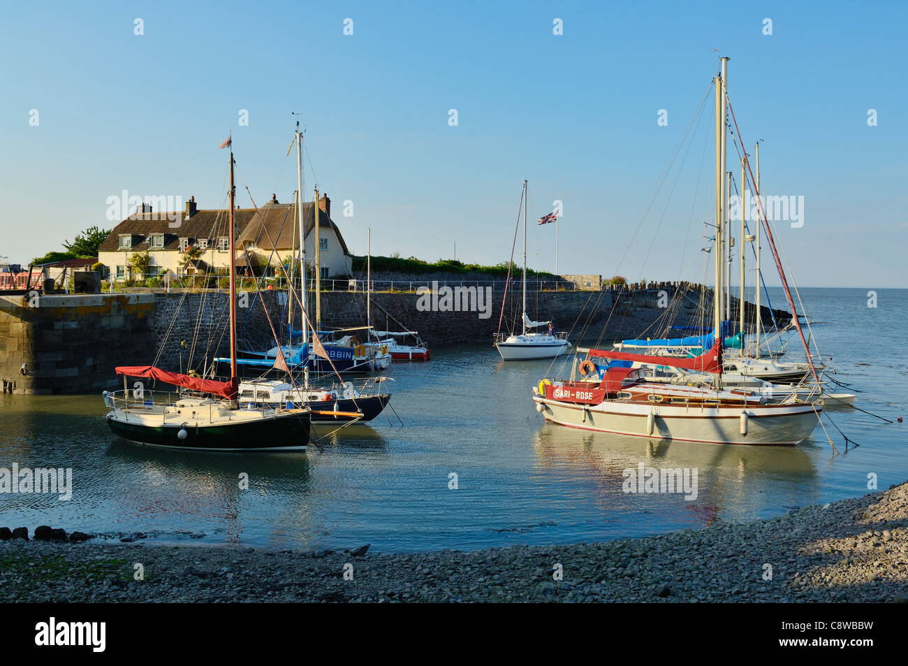Porlock weir hi-res stock photography and images - Alamy