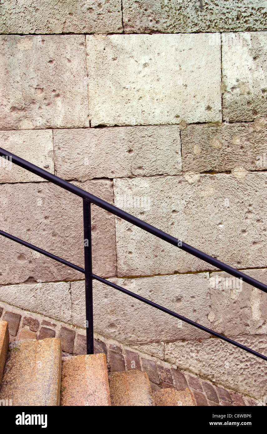 Stairs concrete railings hi-res stock photography and images - Alamy