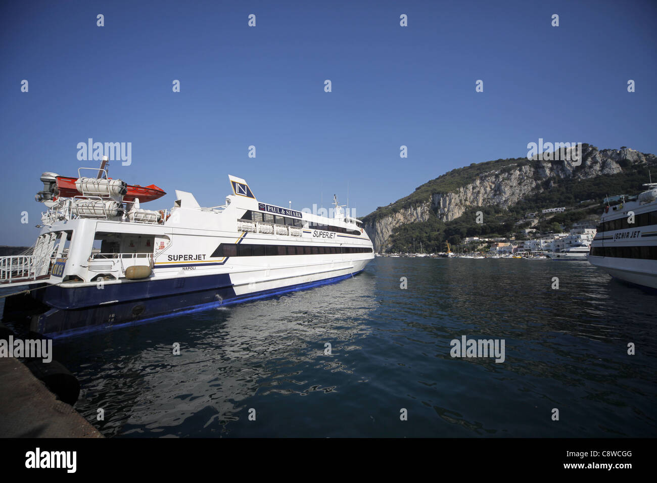 Capri ferry hi-res stock photography and images - Alamy