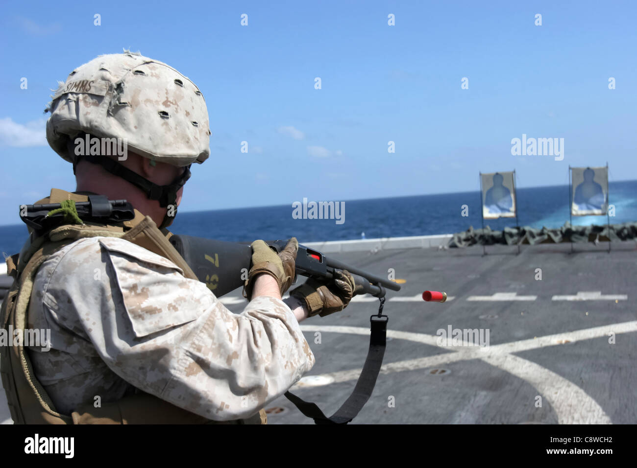 a military policeman assigned to Combat Logistics Battalion 26, 26th ...