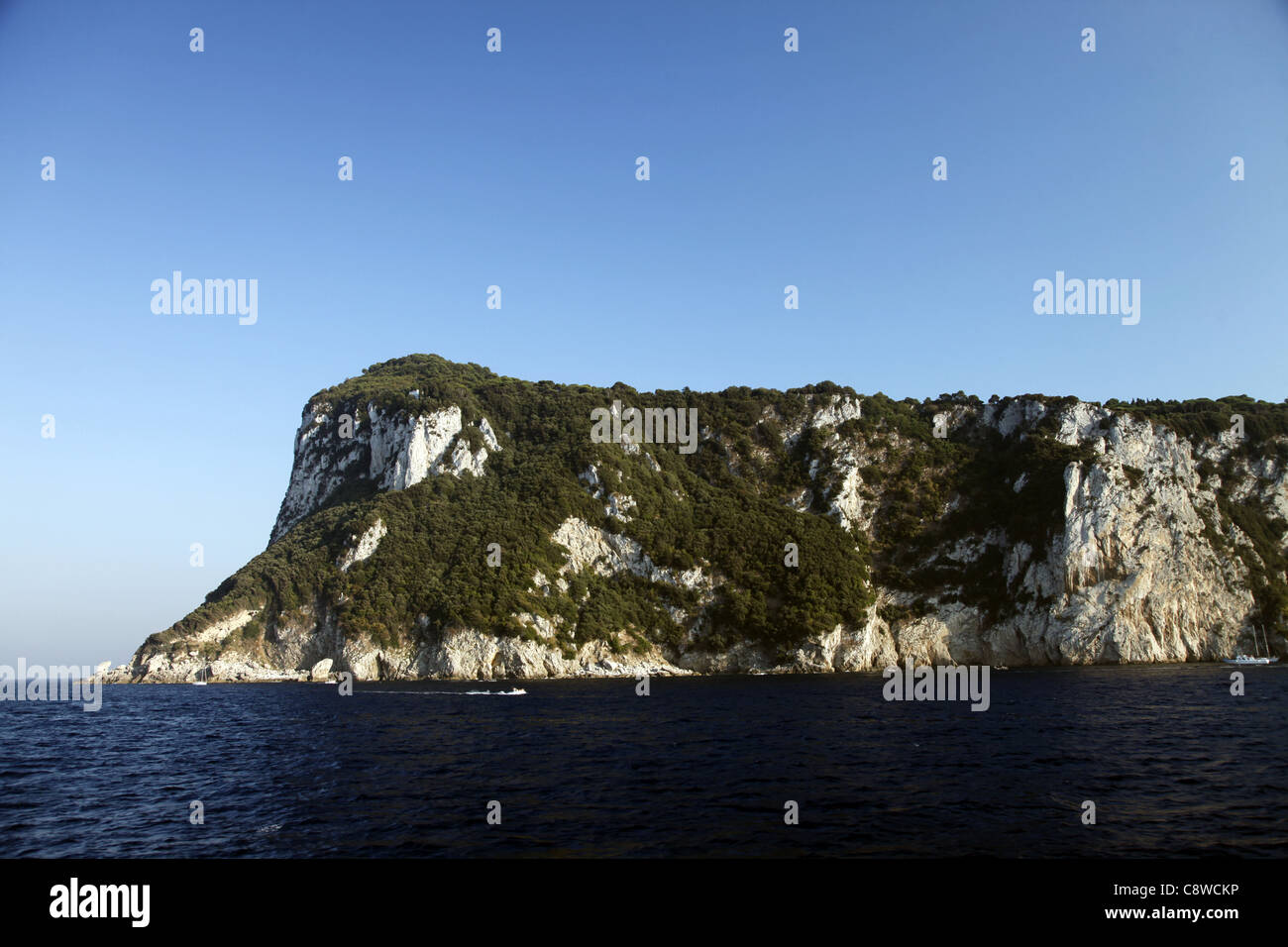 WHITE CLIFFS AT HARBOUR ENTRANCE MARINA GRANDE ISLAND OF CAPRI ITALY 17 ...