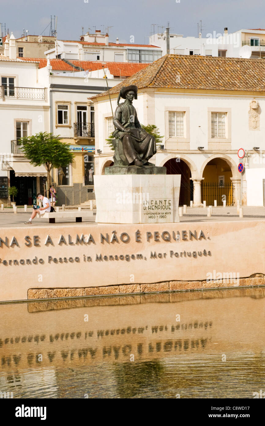 Portugal Algarve Lagos statue sculpture bronze Prince Henry the ...