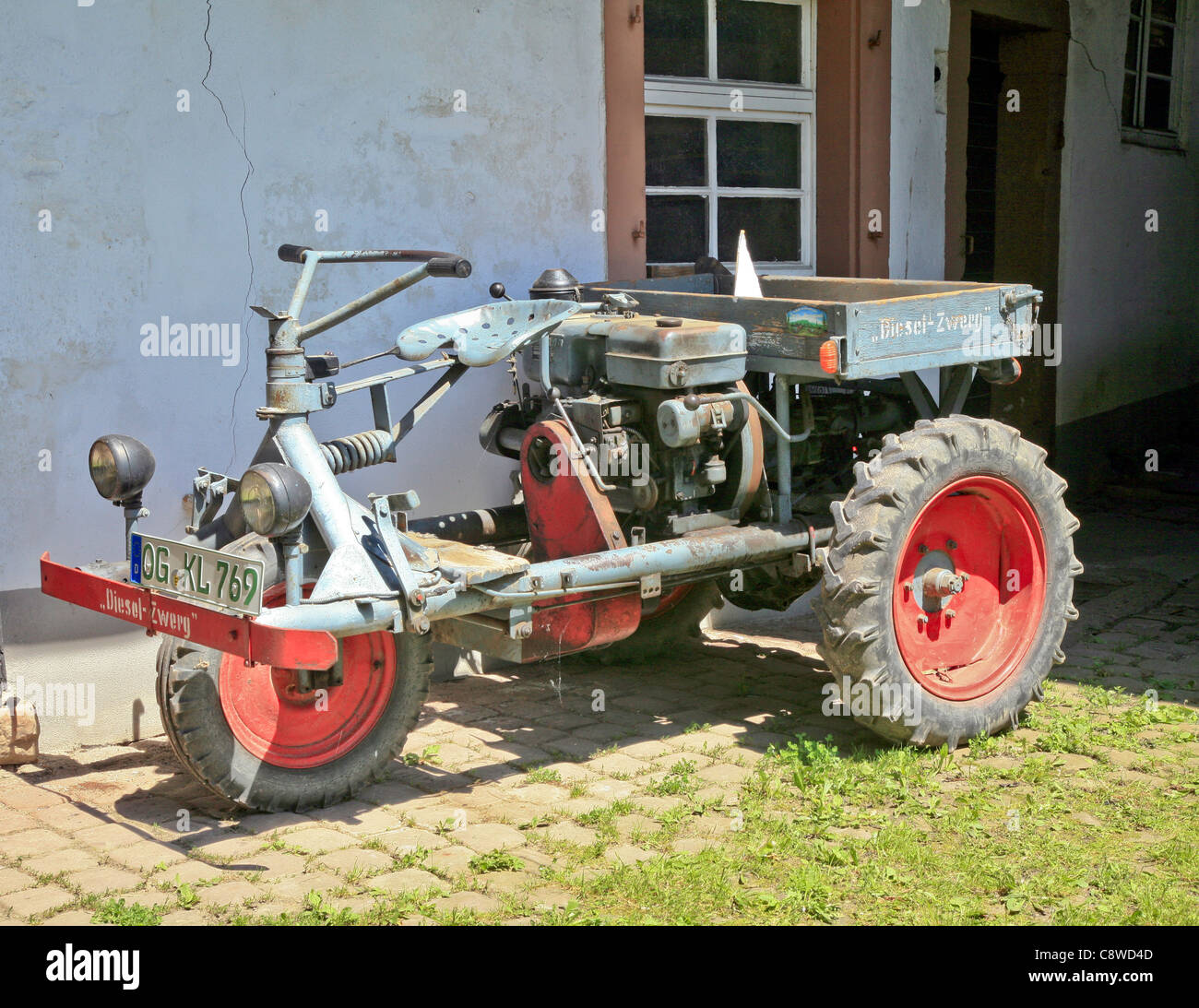 German Made "Dieselzwerg" tractor made in Sasbach;Southern Germany by ...