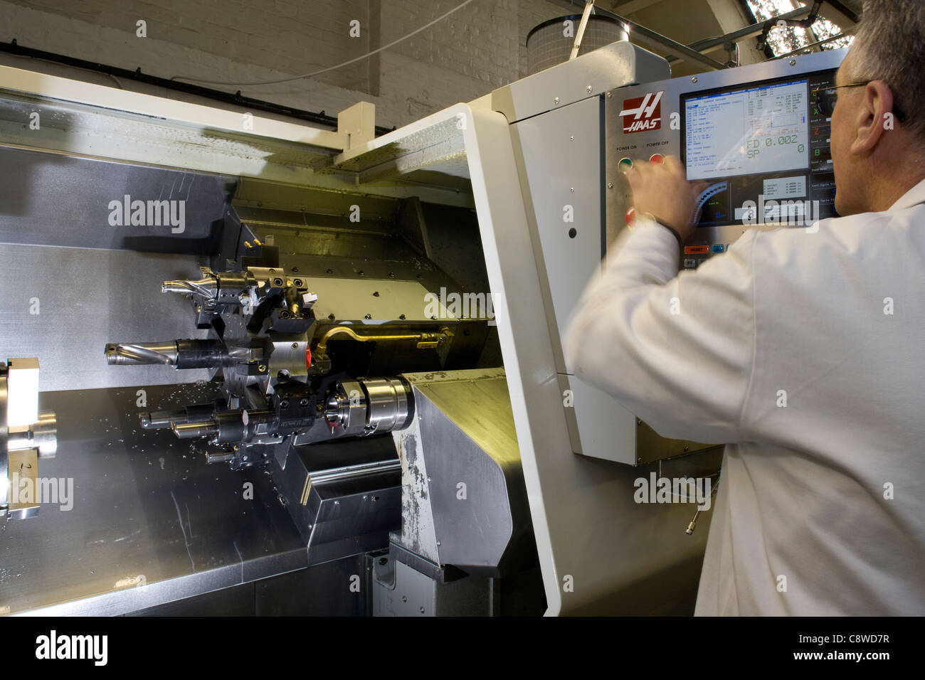 Turret lathe hi-res stock photography and images - Alamy