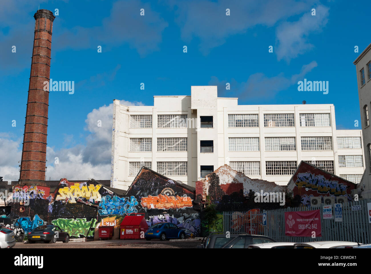 Digbeth custard factory graffiti hi-res stock photography and images ...