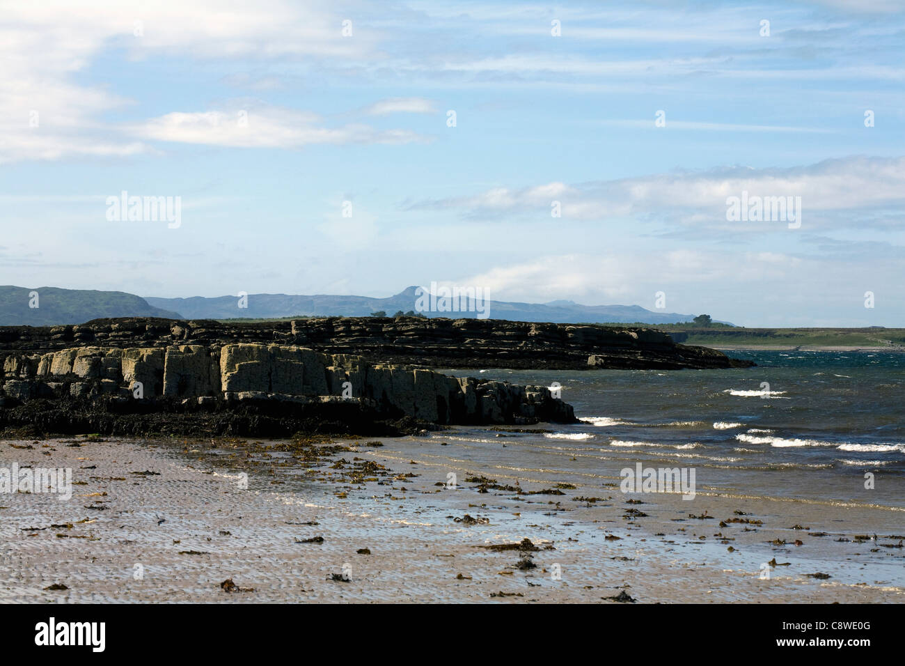 Looking toward The Isle of Raasay and Dun Caan Rubha Ardnish Beach ...