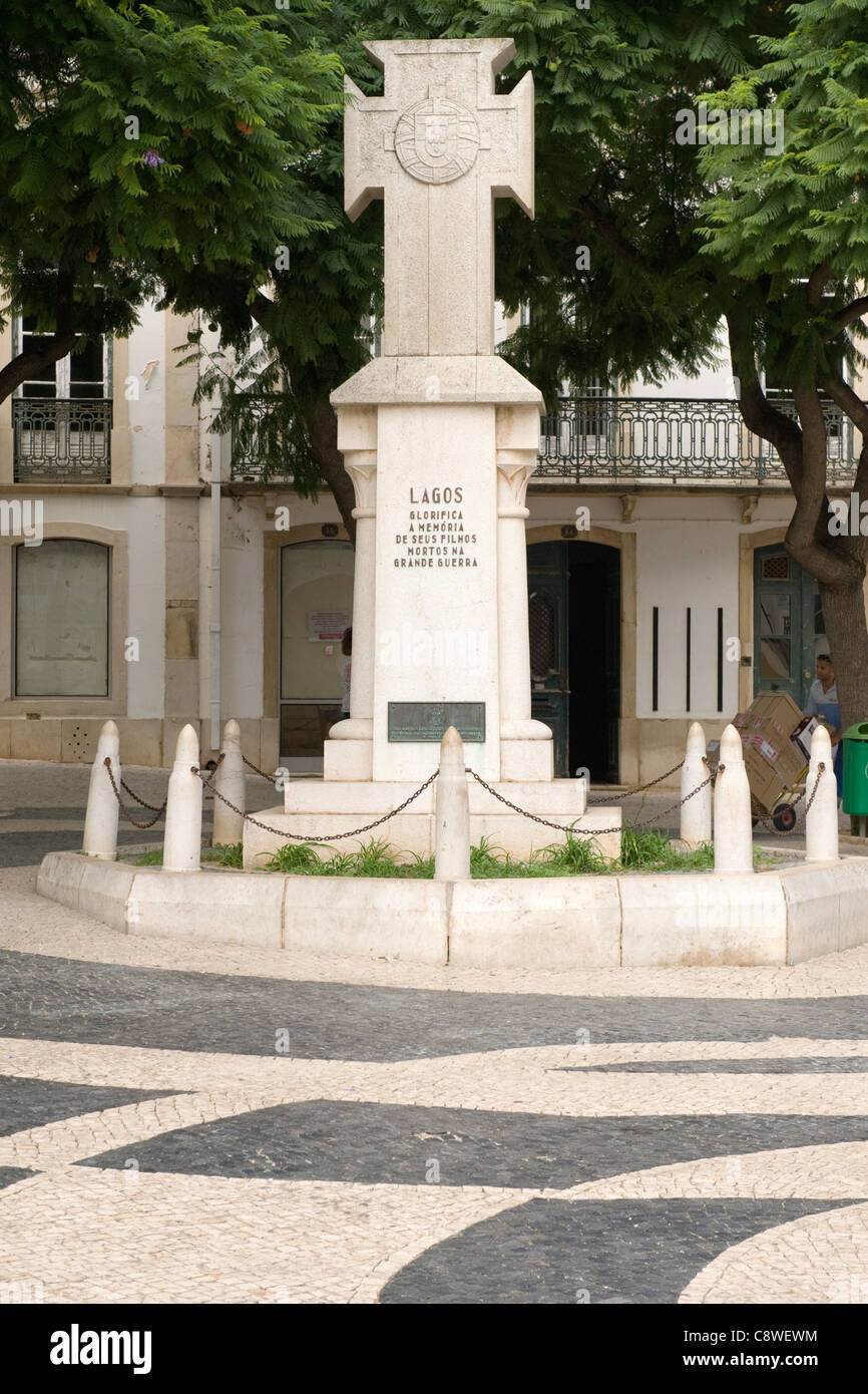 Portugal Algarve Lagos First World War or Great War or WW1 cross ...