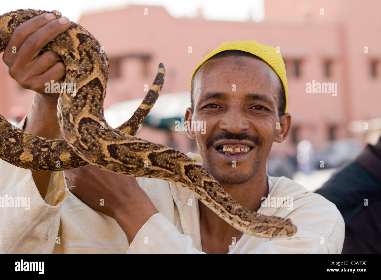 Marrakech snakes hi-res stock photography and images - Alamy