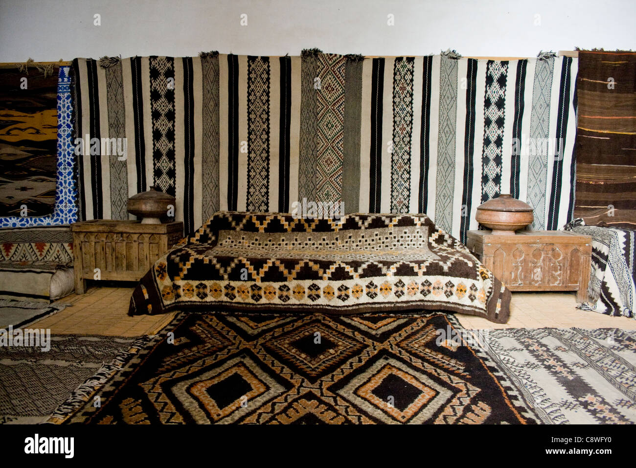 An interior of a Moroccan house Stock Photo - Alamy